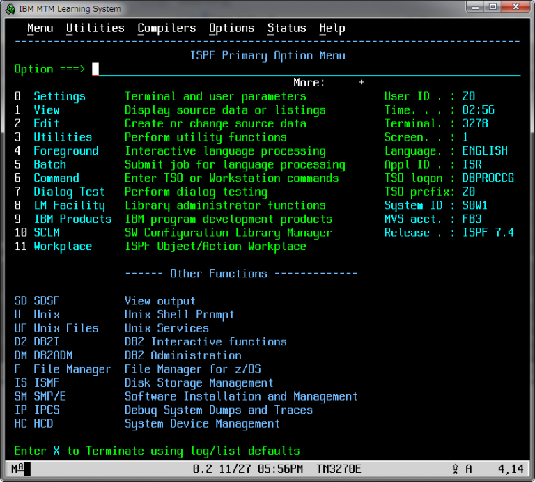 個人が無料で利用できるz/OSシステム – 「メインフレーム・コンピューター」で遊ぼう